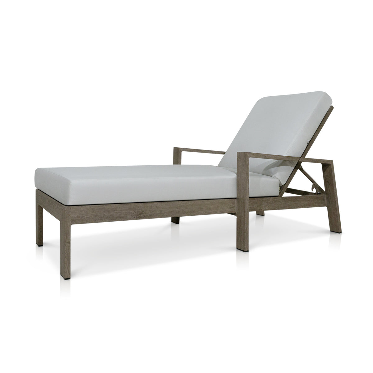 Arcadia Chaise - Salvaged Lumber Frame – Your Patio Store